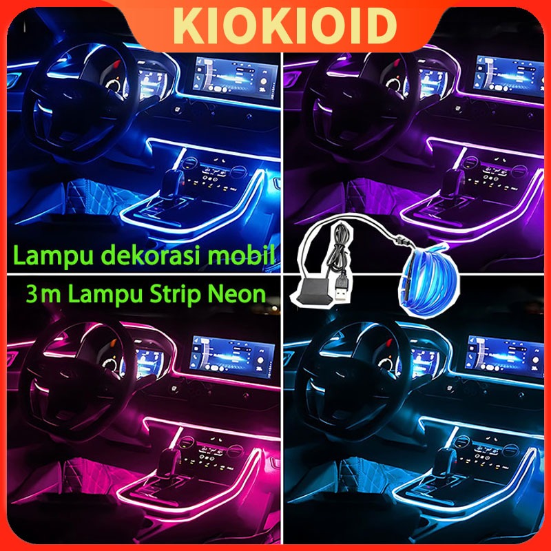 Jual Mobil Suasana Interior Lampu 5V Mobil Led Strip Fleksibel Cahaya ...
