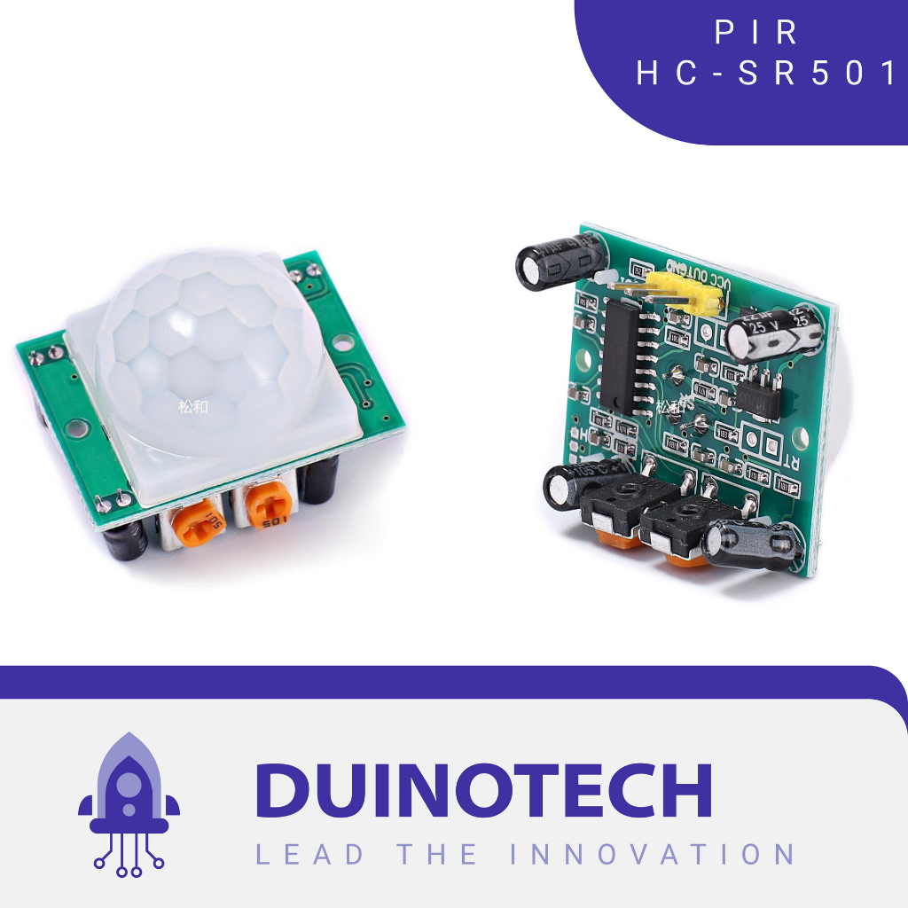 Jual PIR Motion Sensor Detector / Sensor Gerak HC-SR501 For Arduino ...