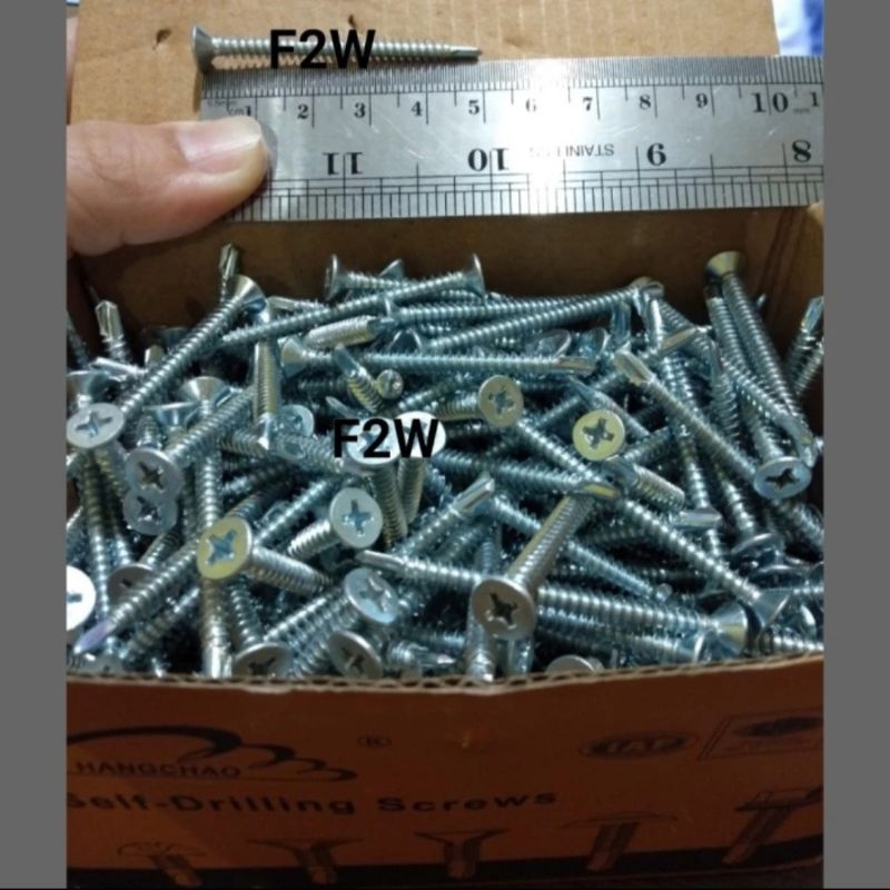 Jual #8X50 SEKRUP SDS FH (+) 8X50 HANGCHAO SKRUP ROOFING BAJA RINGAN ...