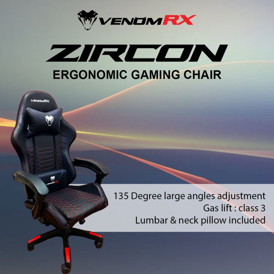 Jual VenomRX Zircon Ergonomic Gaming Chair | Shopee Indonesia