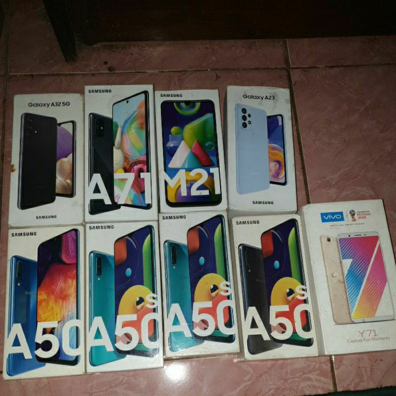 Jual dus box Samsung copotan a51 a70 a50 a30s a32 m21 a50s a54 s20fe ...
