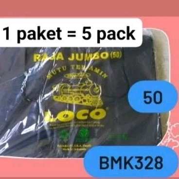 Jual Paket 5 kg , loco 50 Plastik kantong kresek hitam tebal 1000 gram | Shopee Indonesia