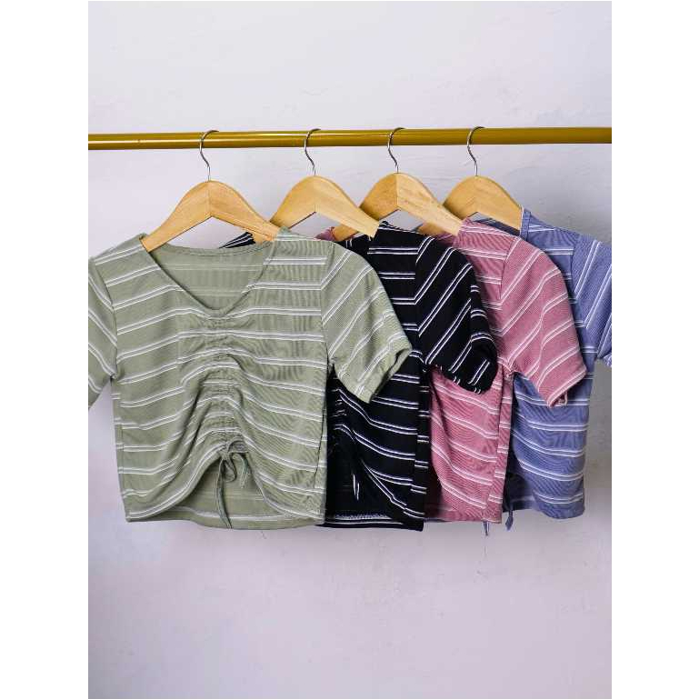 Jual BILLA CROP - CROP WANITA - CROP TOP -CROP SALUR MODEL SERUT ...