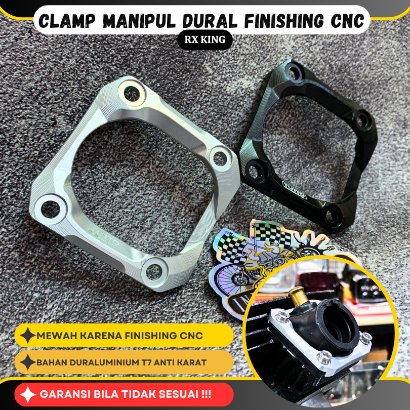 Jual Clamp Klem Karburator Ke Filter Dan Manipul RX KING RXK RXS BAHAN ...