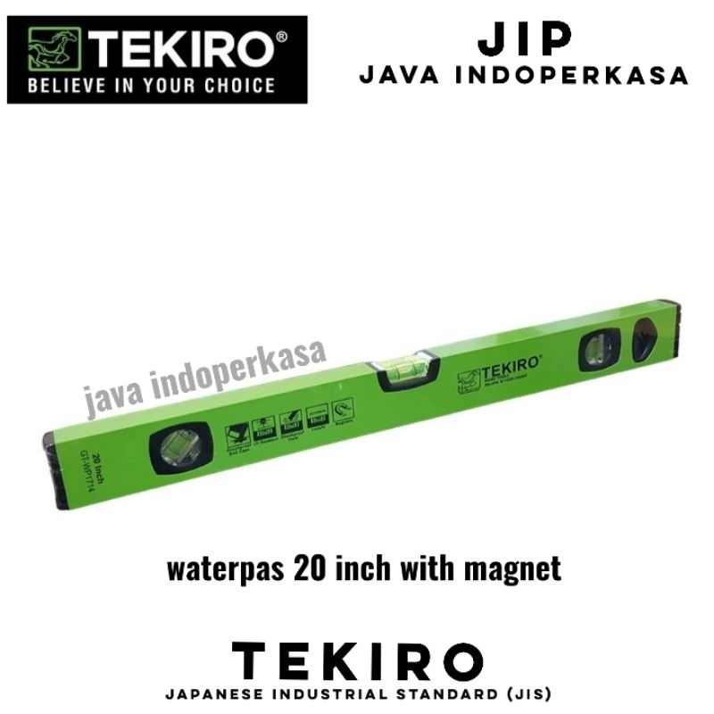 Jual TEKIRO GT-WP1714 WATERPAS 20 INCH ( 50 CM ) WITH MAGNET | Shopee ...