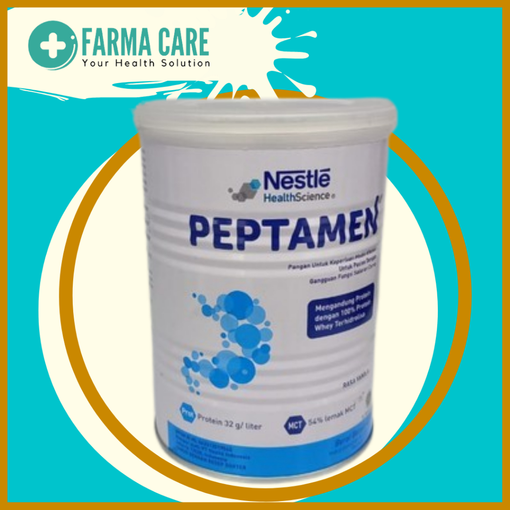 Jual PEPTAMEN 400 GRAM VANILA SUSU PENCERNAAN | Shopee Indonesia