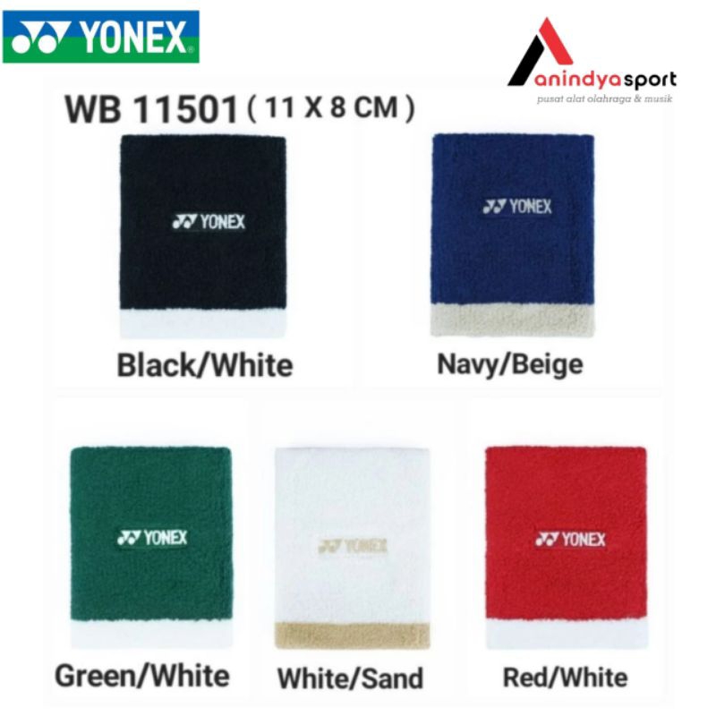 Jual Wristband Yonex Y024-11501-WB4-S Original | Shopee Indonesia
