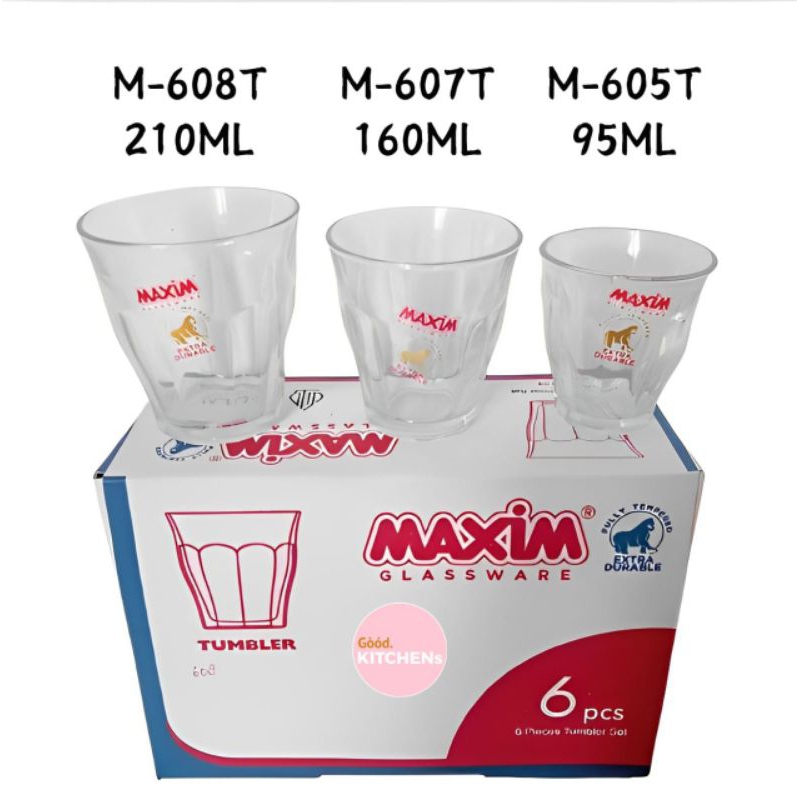 Jual G058 [6 PCS] GELAS KACA GELAS KOPI GELAS CAPUCCINO GELAS ESPRESSO ...