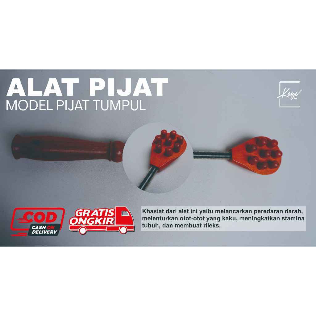 Jual Alat Refleksi Tradisional Kayu Model Tumpul | Shopee Indonesia