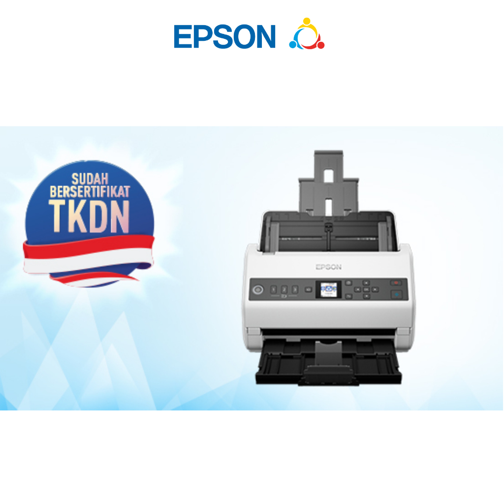 Jual Epson WorkForce DS-730N A4 Duplex Sheet-fed Document Scanner ...