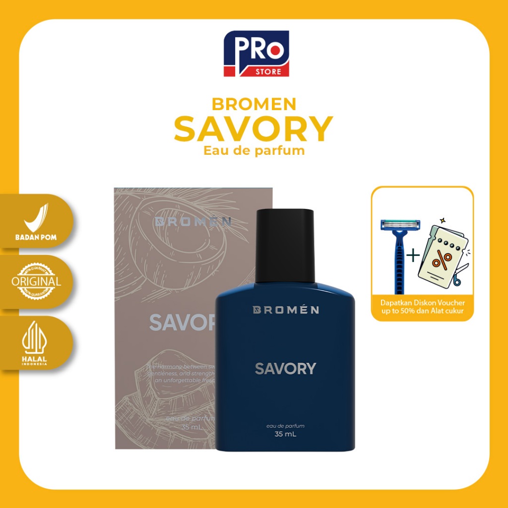 Jual Bromen Savory Eau De Parfum - 35 ml | Shopee Indonesia