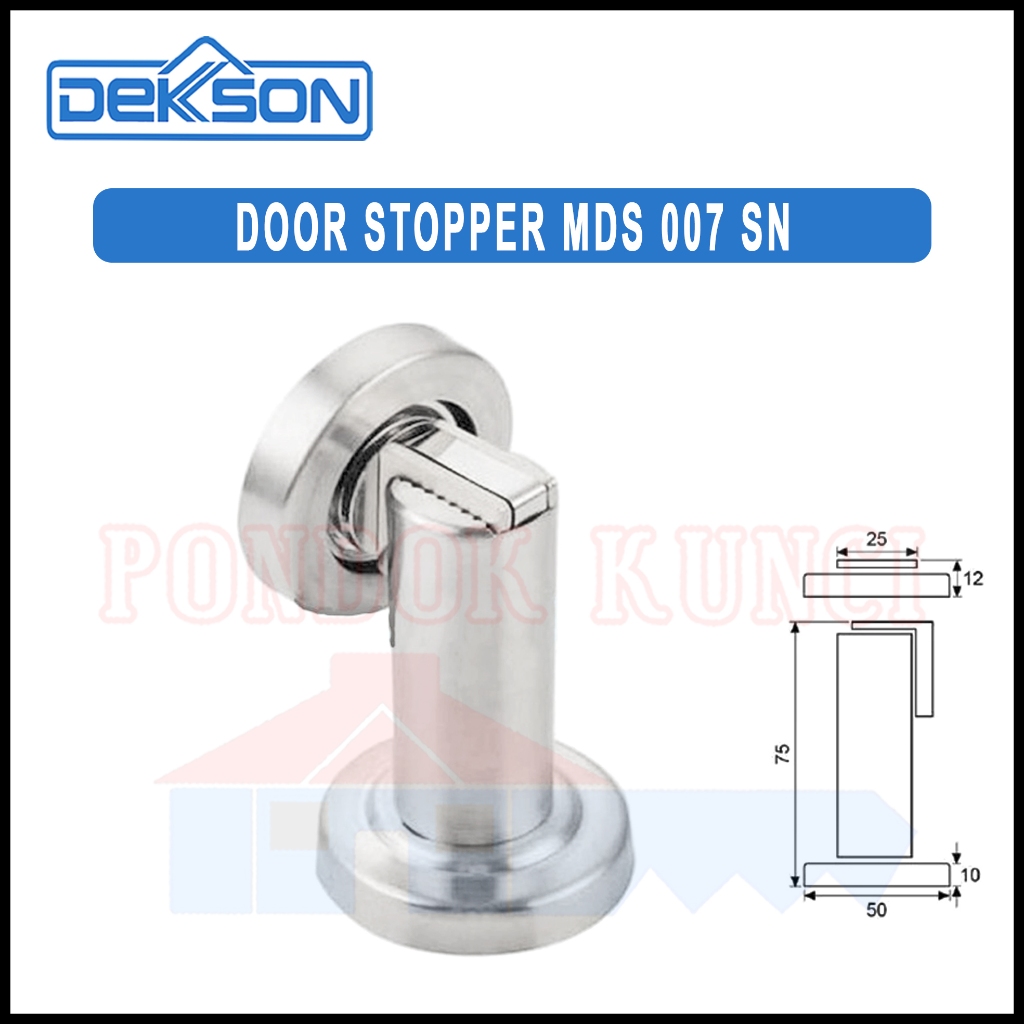 Jual Magnet Penahan Pintu Dekkson Door Stopper MDS 007 SN Pengganjal ...
