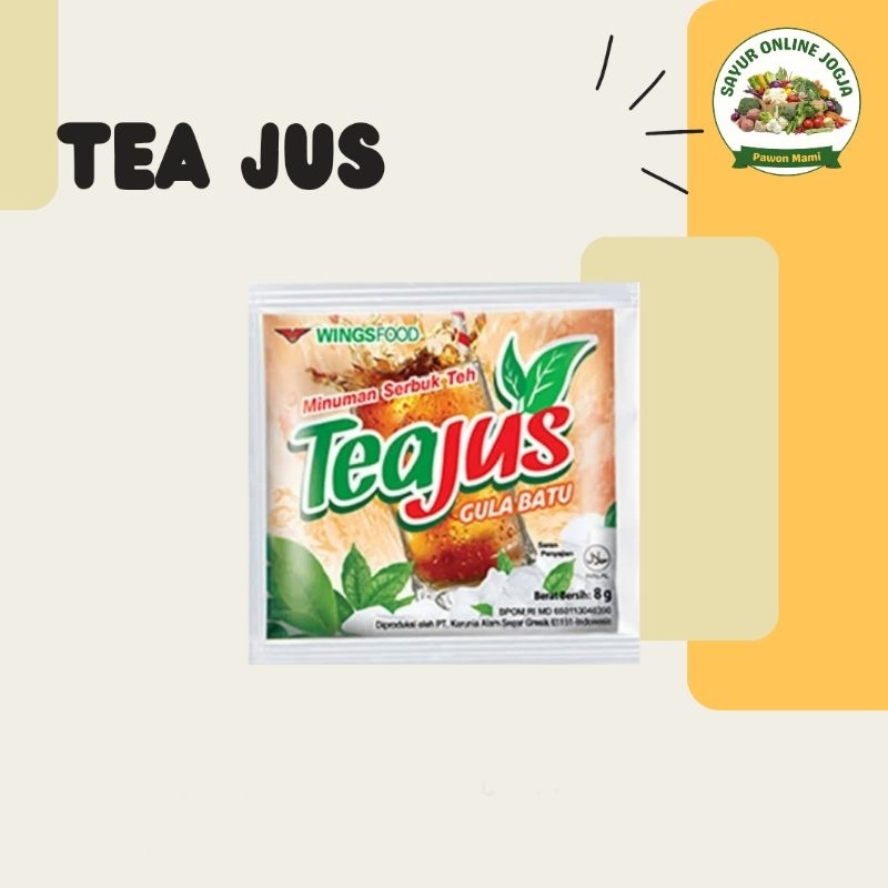 Jual Tea jus sachet - PAWON MAMI SAYUR ONLINE JOGJA | Shopee Indonesia