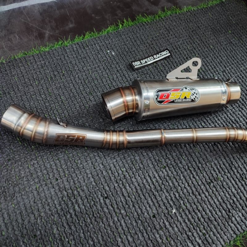 Jual Knalpot Kompetisi Drag Sleep Engine 130cc-200cc Pemasangan Jalur ...