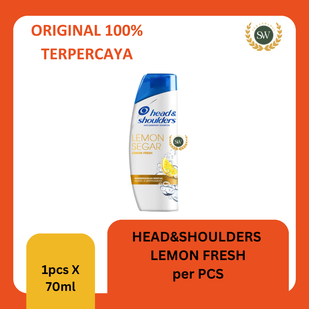 Jual Head and Shoulders anti dandruff shampoo lemon fresh lemon segar h ...