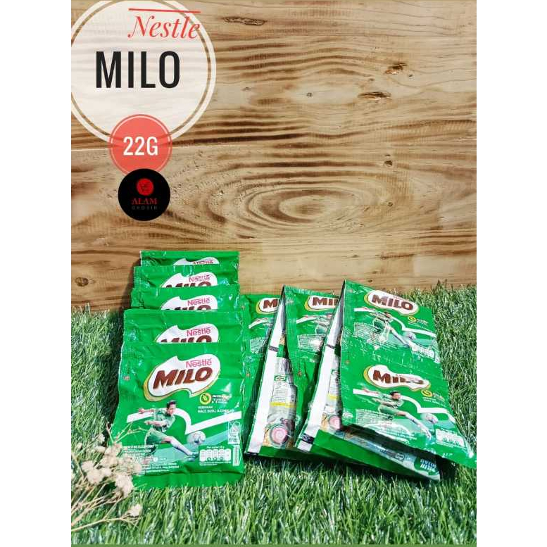 Jual MILO nestle Sachet susu coklat 22g renteng | Shopee Indonesia