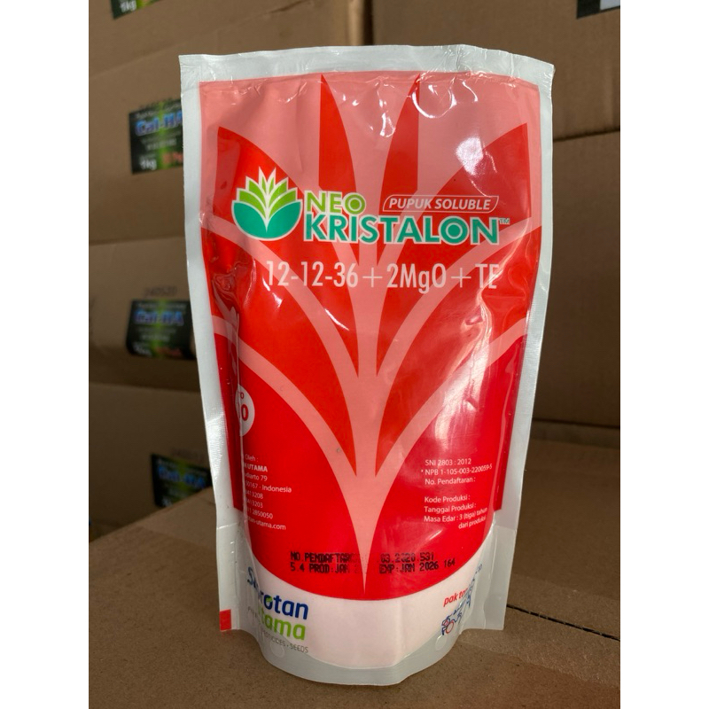 Jual NEO KRISTALON ( MERAH ) PUPUK SOLUBLE 400gram | Shopee Indonesia