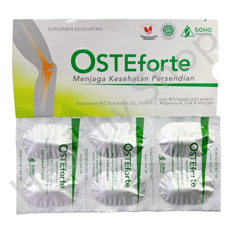 Jual Oste Forte 6 Kaplet | Shopee Indonesia