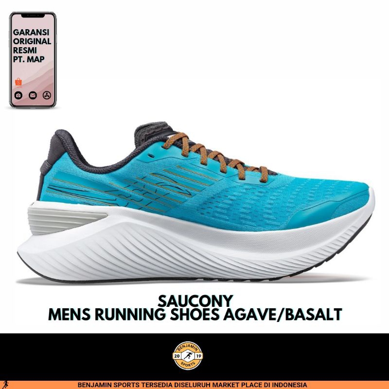 Jual SAUCONY ENDORPHIN SHIFT 3 MEN'S RUNNING ROAD AVAGE BASALT | Shopee ...