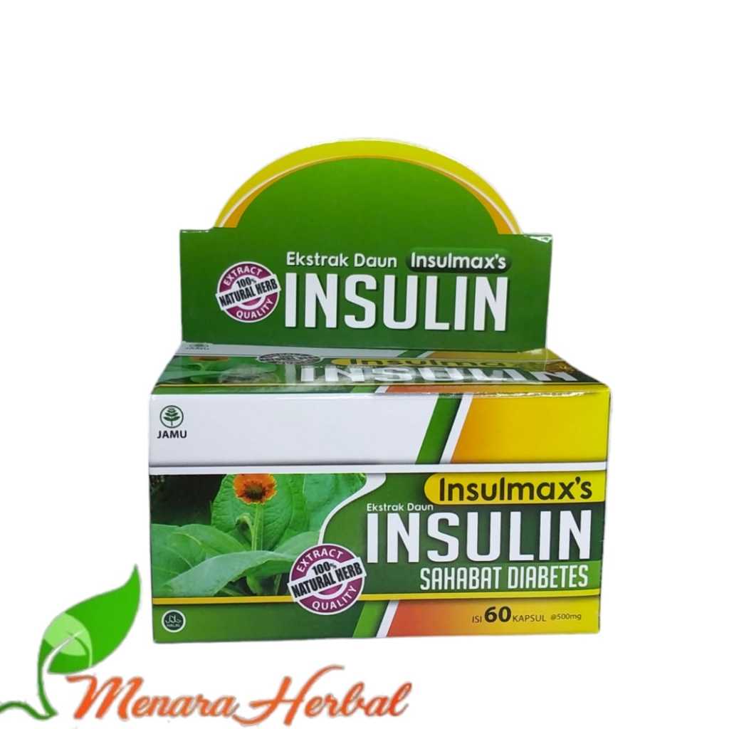 Jual Insulmax's INSULIN Ekstrak Daun Insulin Diabetes Darusyifa Isi 60 ...