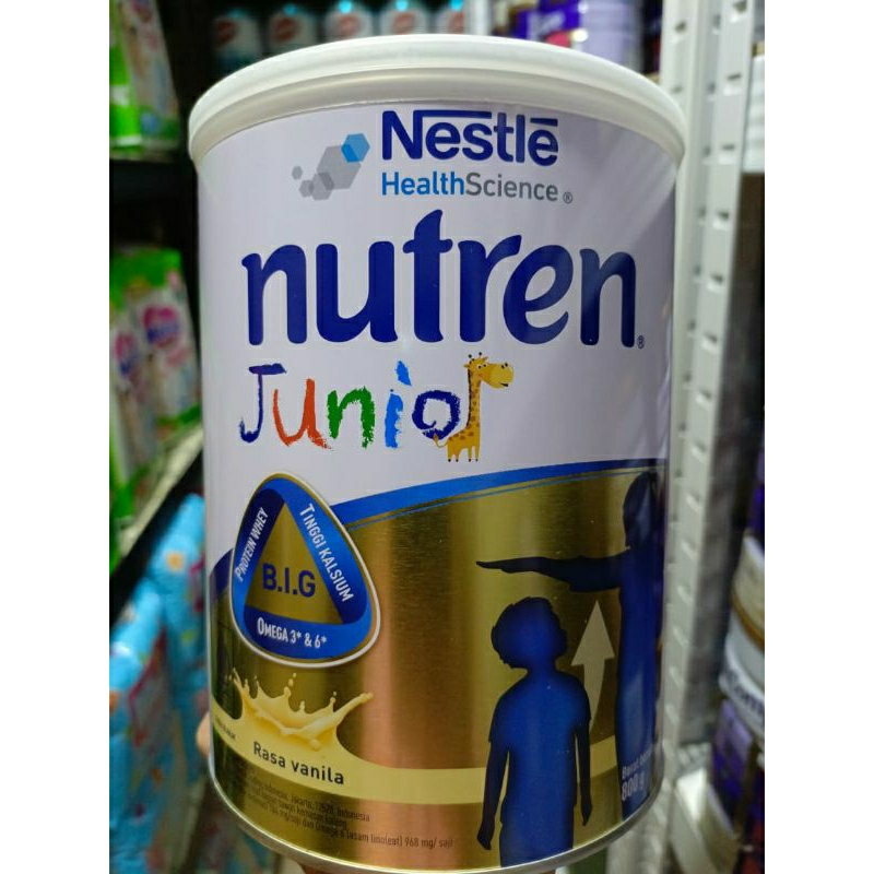 Jual NUTREN JUNIOR 800gr rasa Vanila | Shopee Indonesia