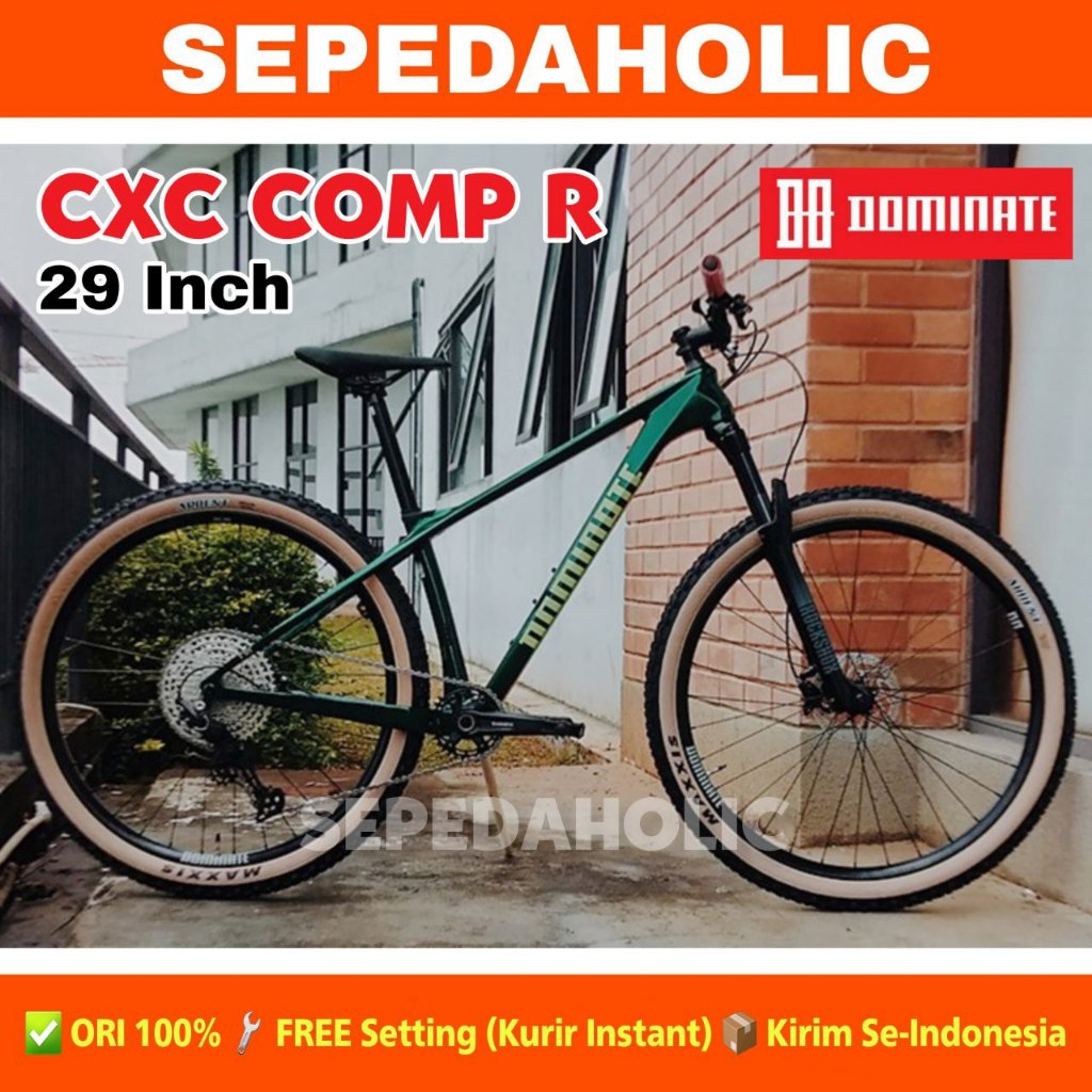 Jual Sepeda Gunung MTB DOMINATE CXC COMP R Ukuran 29 Inch Carbon 12 Speed Rem Hidrolik | Shopee ...