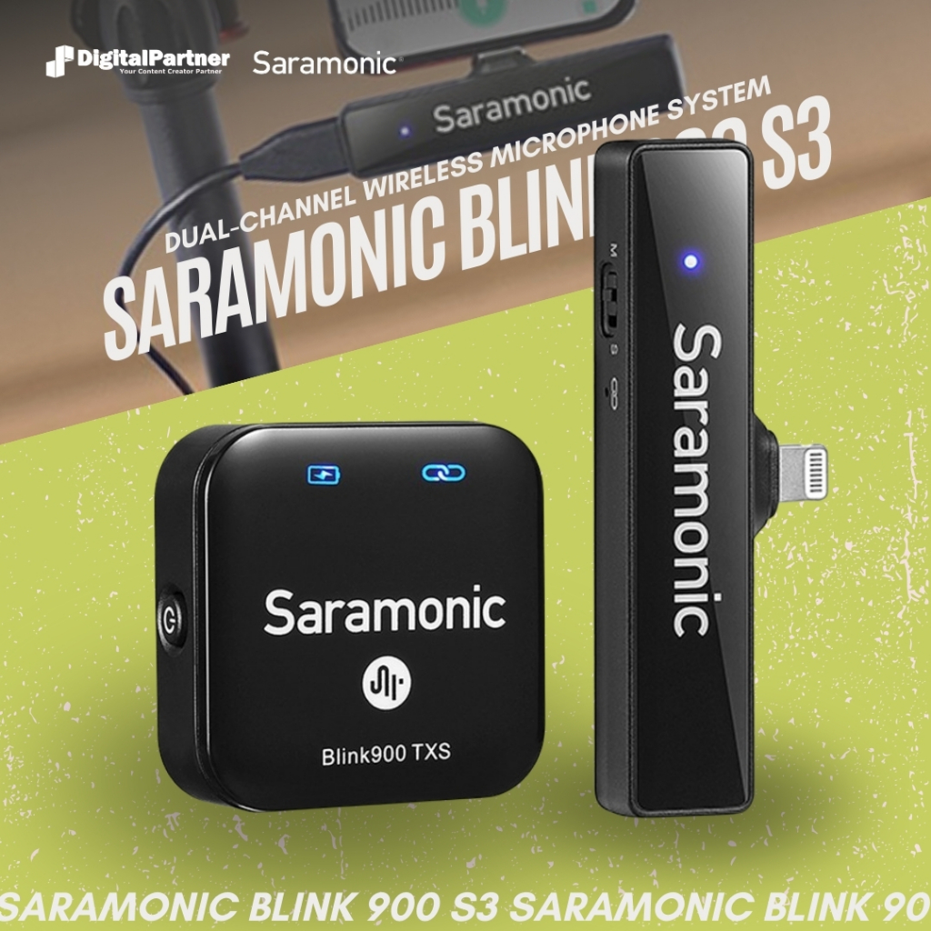 Jual Saramonic Blink 900 S3 Dual-Channel Wireless Microphone System ...