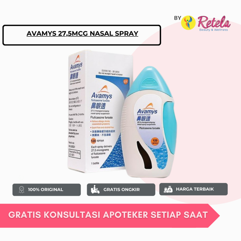 Jual AVAMYS 27,5MCG NASAL SPRAY | Shopee Indonesia