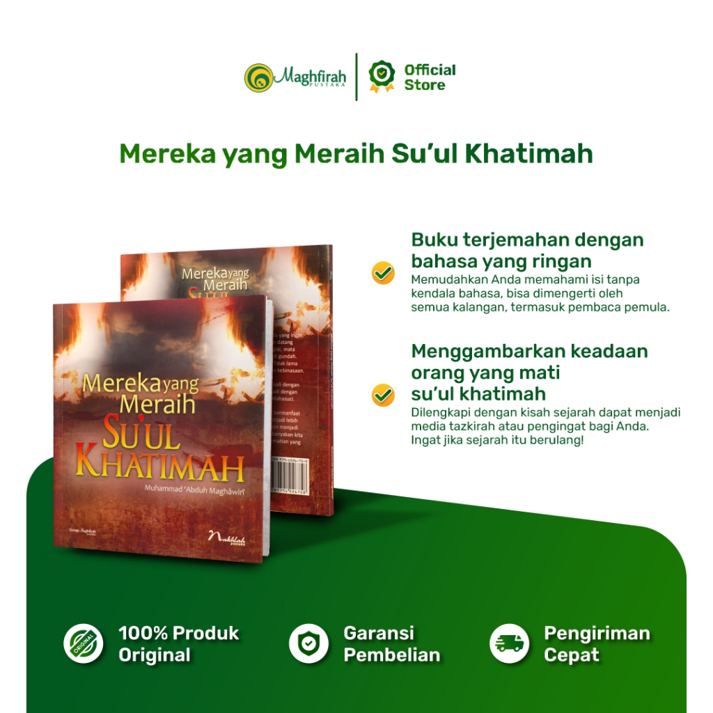 Jual Maghfirah Pustaka Mereka Yang Meraih Suul Khatimah Buku Islam ...