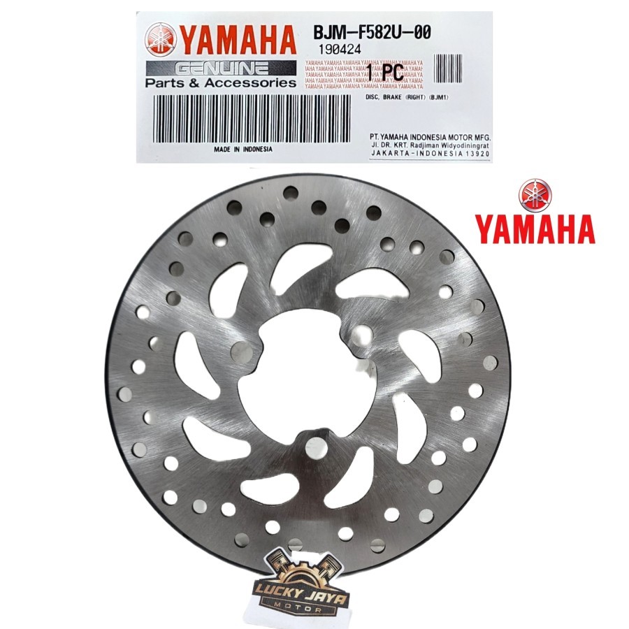 Jual Disc Brake Disk Piringan Cakram Depan Yamaha Grand Filano BJM-F582U-00 Original | Shopee ...