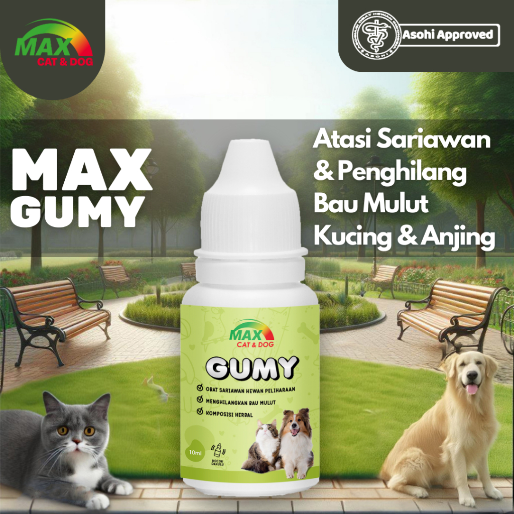 Jual Max Gumy 10ml | Obat Sariawan Penghilang Bau Mulut Untuk Kucing ...