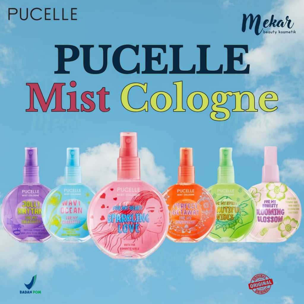Jual PUCELLE Mist Cologne 75ml & 150 ml | Shopee Indonesia