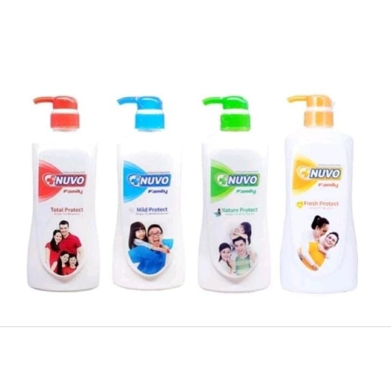 Jual Nuvo 550ml sabun mandi cair kemasan botol pump | Shopee Indonesia