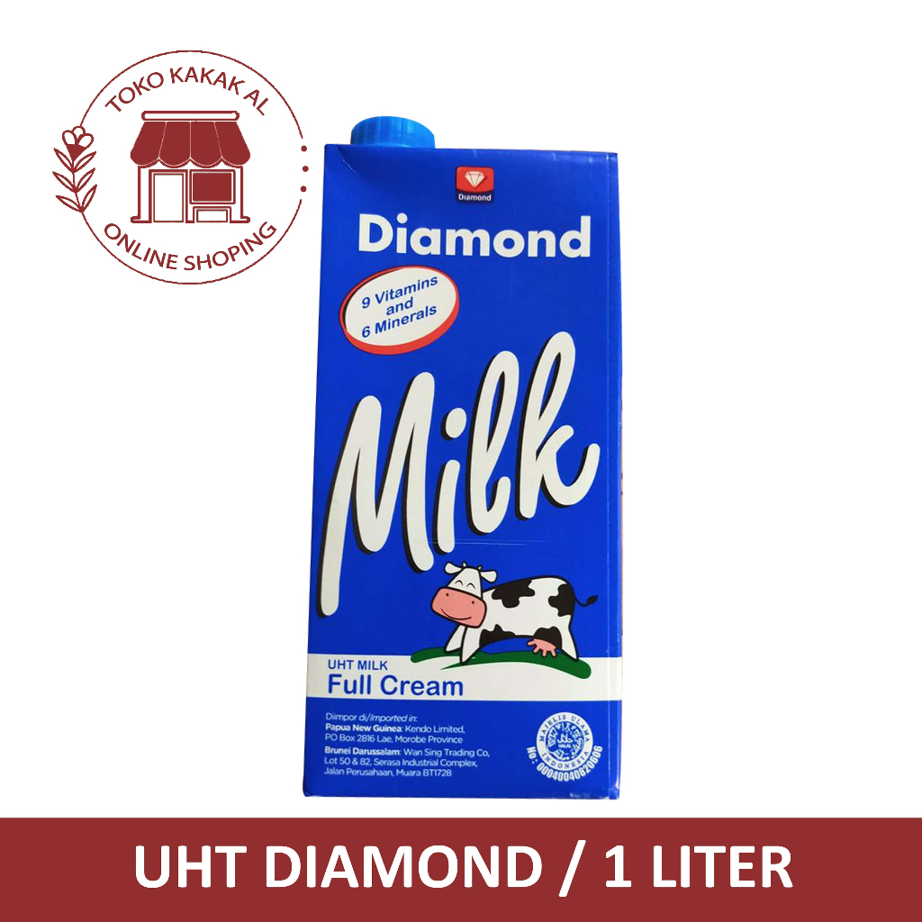 Jual Susu UHT Diamond 1 Liter | Shopee Indonesia