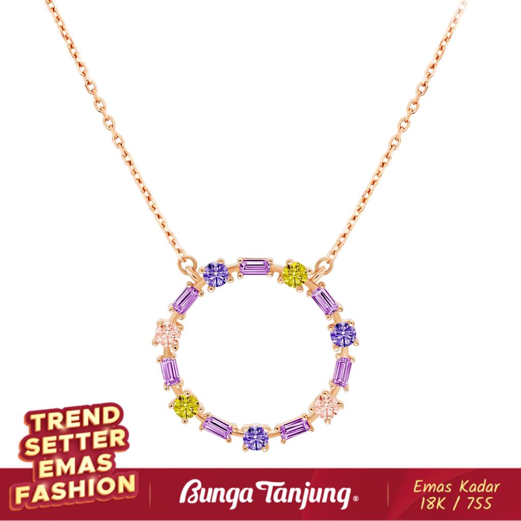 Jual KALUNG BAGUETTE RAINBOW B - SDW GOLD - EMAS 18K - BUNGA TANJUNG ...