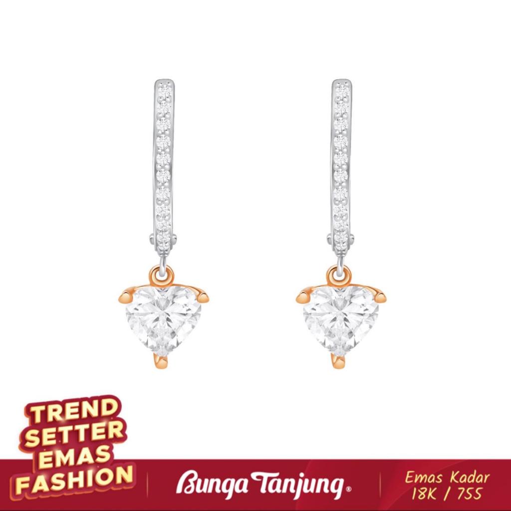 Jual ANTING PRINCESS LOVE - SANDRA DEWI - EMAS 18K - BUNGA TANJUNG GOLD ...