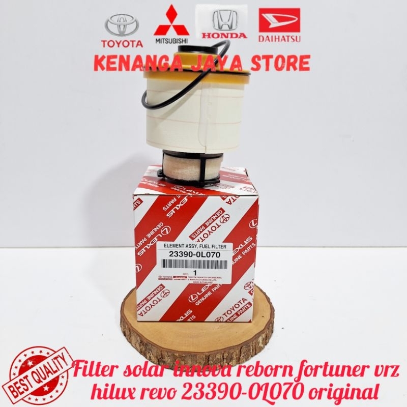 Jual filter solar innova reborn fortuner vrz hilux revo 23390-0L070 ...