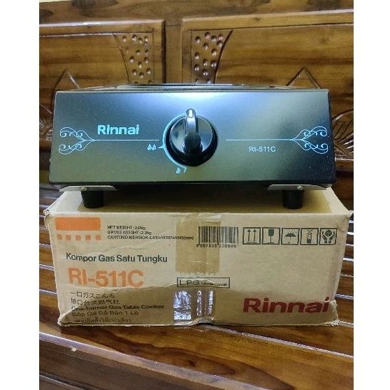 Jual Kompor Gas Rinnai RI-511C Kompor 1 Tungku Rinnai RI511C | Shopee ...