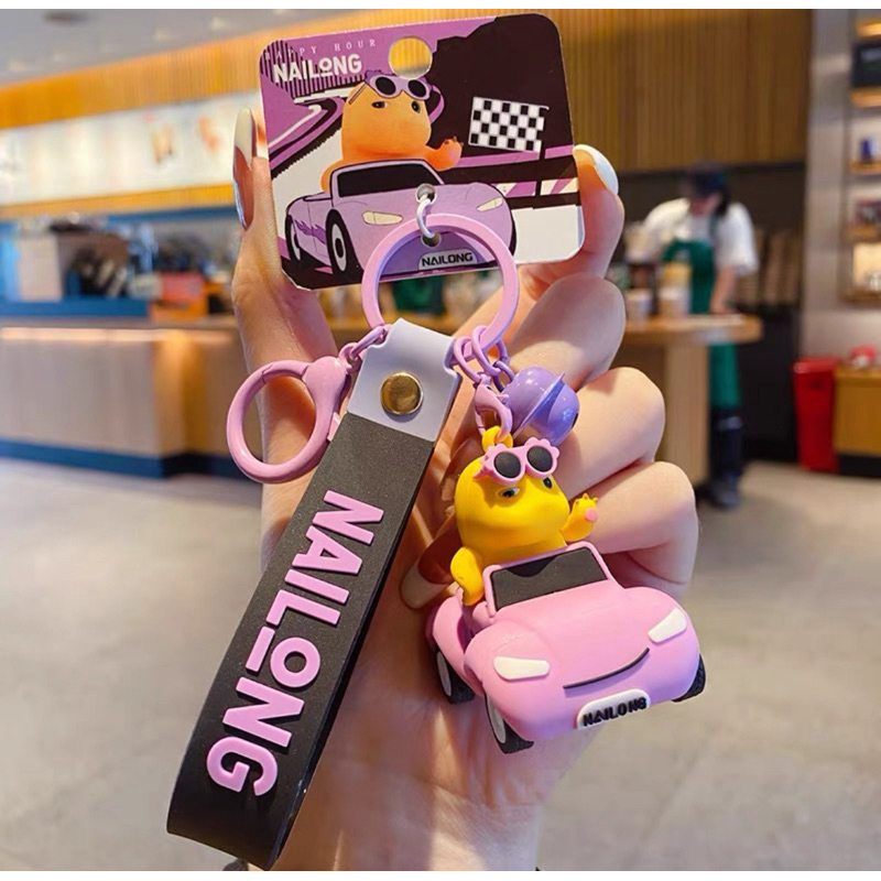 Jual Nailong Dino Kuning Gantungan Keychain (ORI) New Varian | Shopee ...