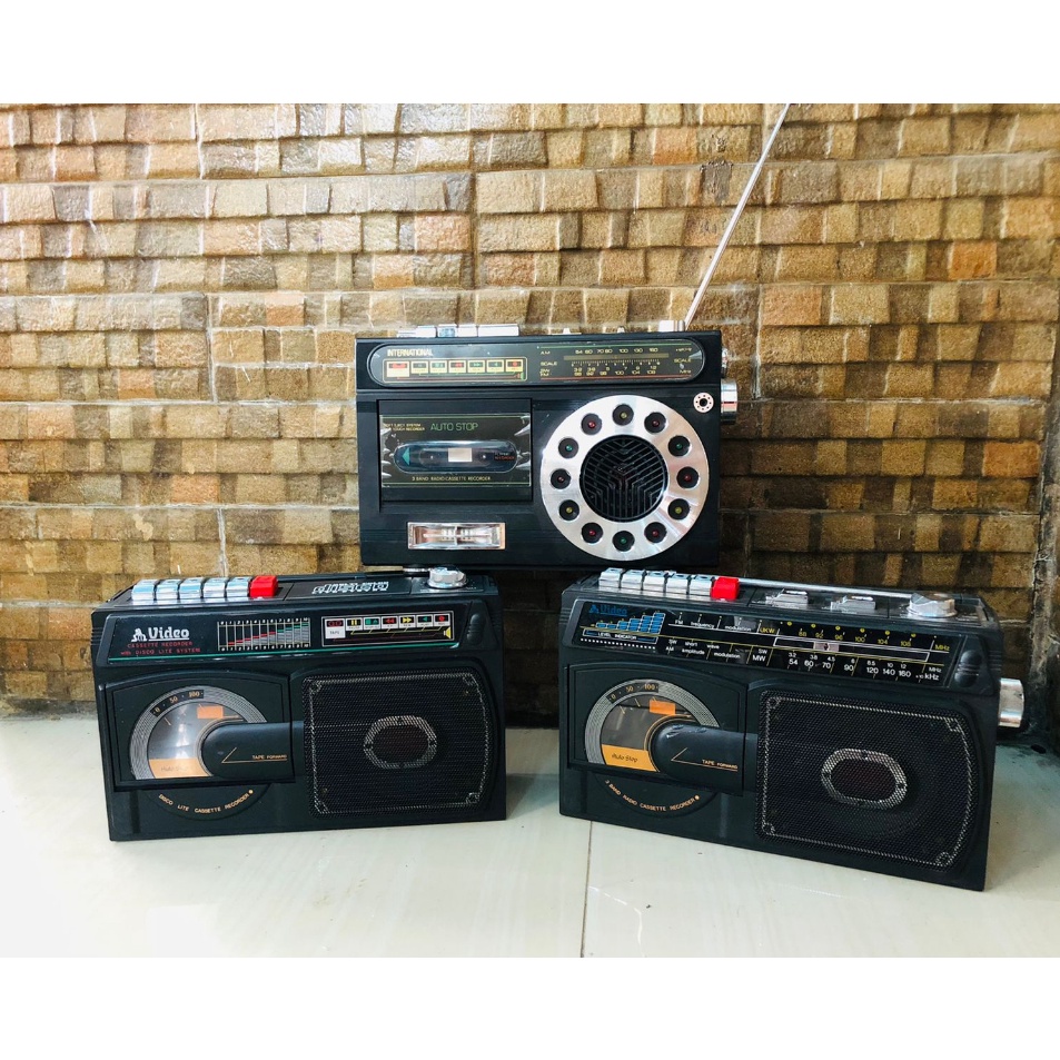 Jual CUCI GUDANG RADIO MINI COMPO AMFMSW KASET PITA JADUL RADIO JADUL ...