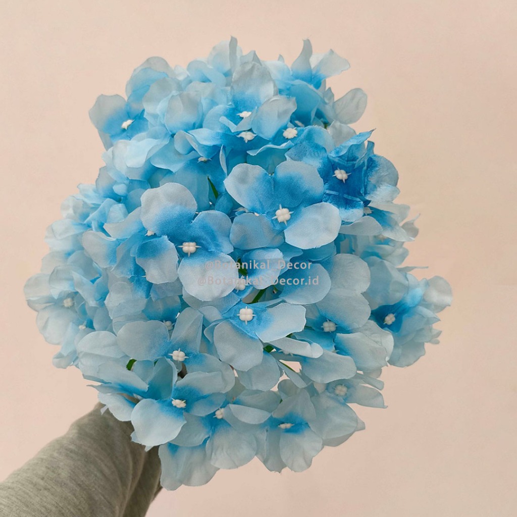 Jual Jumbo Hydrangeas x5 Bunga Hortensia Palsu Bunga Artifcial ...