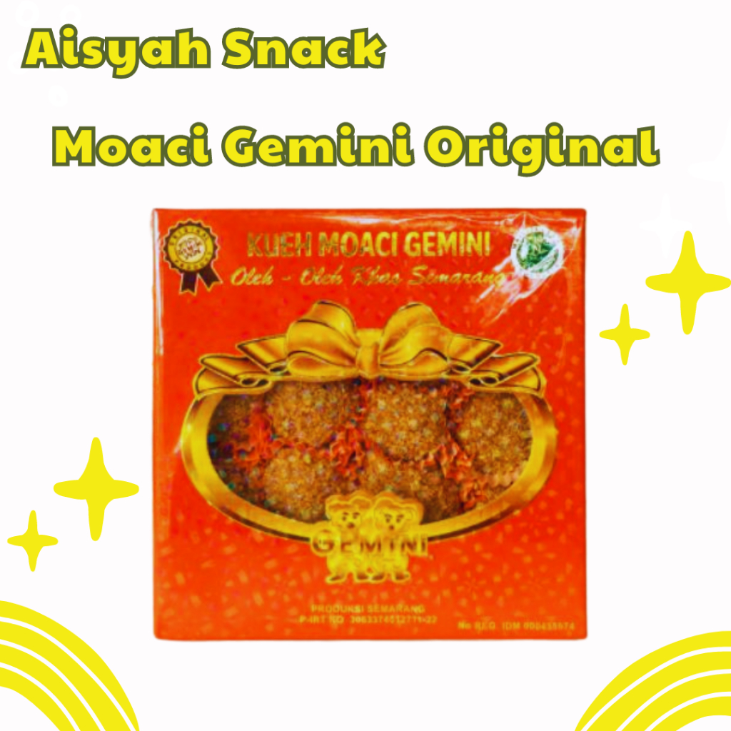 Jual Moci Moaci Gemini | Oleh Oleh Khas Semarang | ANEKA RASA isi 16 ...