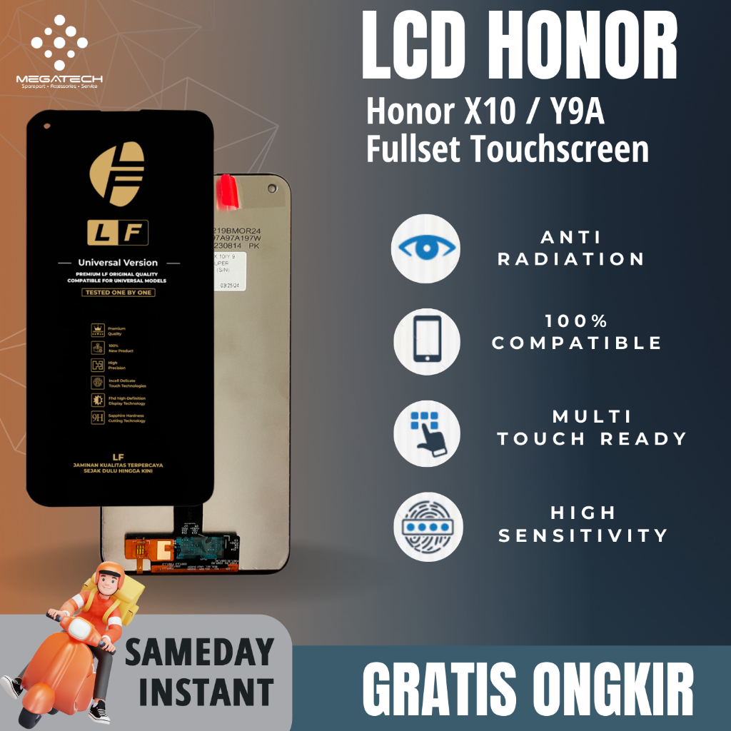 Jual LCD Honor X10 / Y9A Fullset Touchscreen | Shopee Indonesia