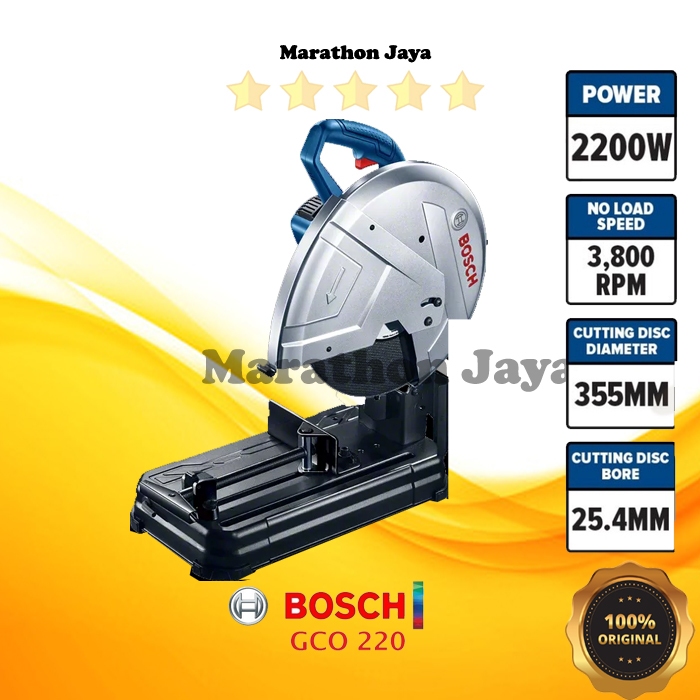 Jual Bosch GCO 230 mesin pemotong metal cut off 14 inch slam cutting ...