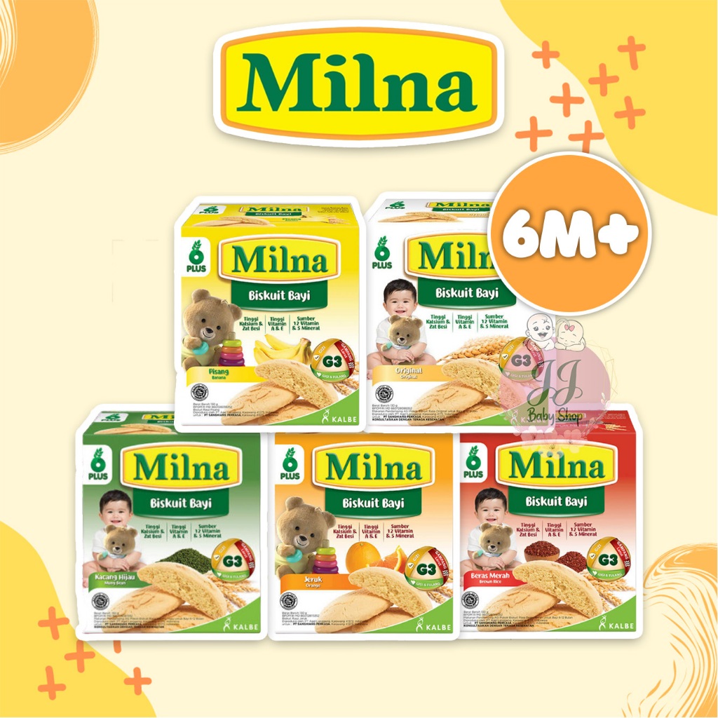 Jual Milna Biskuit Bayi 130G(Biscuit 6Bulan+) | Shopee Indonesia