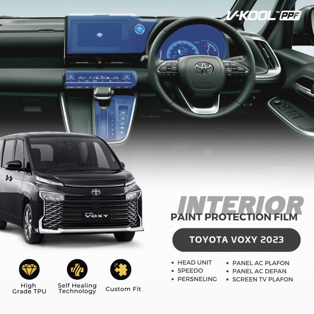 Jual V-KOOL PPF Interior Protector Toyota VOXY 2022 /2023 | Anti Gores ...