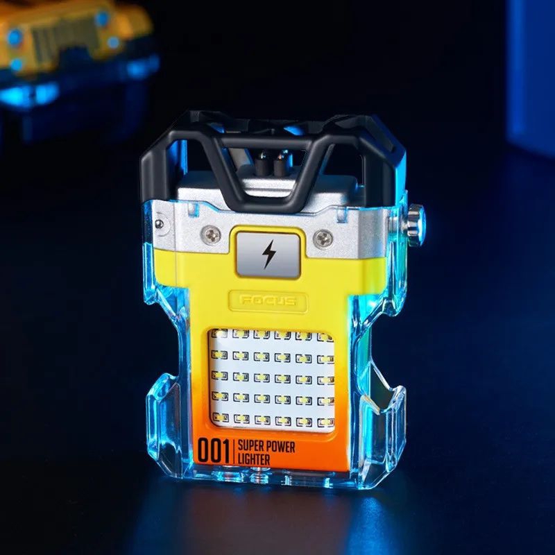 Jual Pemantik Busur Listrik Tahan Air Baru Tubuh Transparan Tahan Angin ...