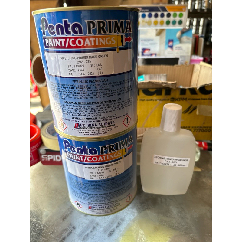 Jual Penta Etching Epoxy Aktive Primer Galvanis | Shopee Indonesia