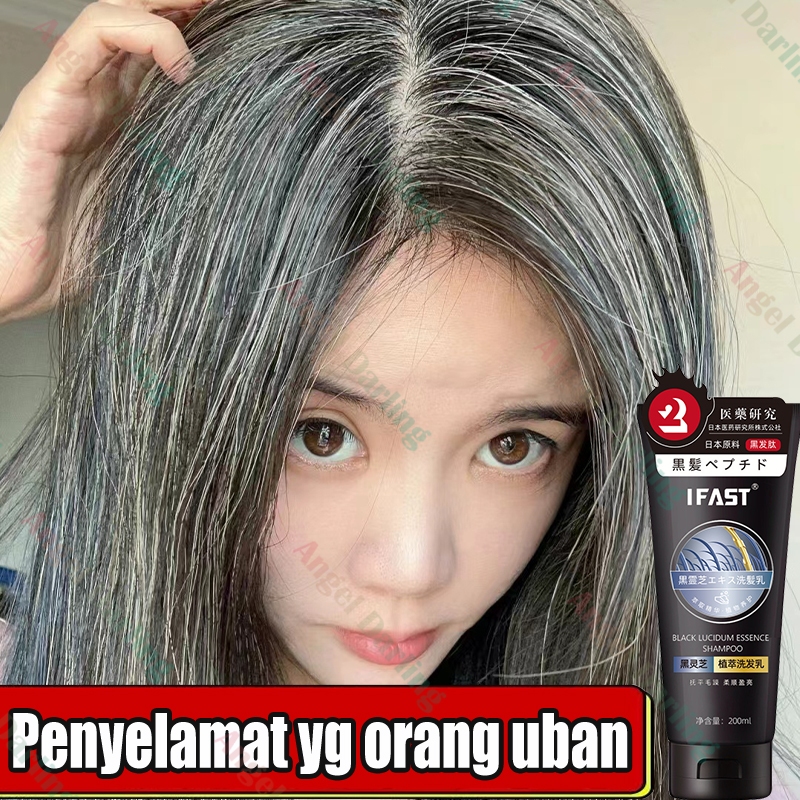 Jual Sampo uban Sampo penghitam rambut uban Shampoo penghitam rambut ...