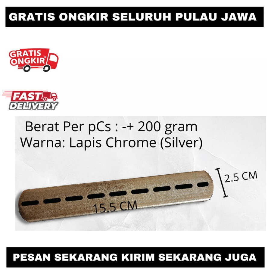 Jual f604 plat besi adjustable beban rompi vest pemberat +- 200 gram ...